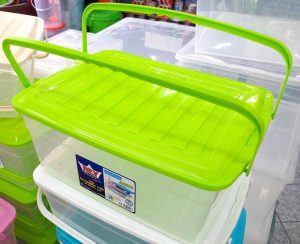 CAJA RECTANGULAR CON BROCHE Y ASA # 30 - PQT X 12 - Plasticos Rey